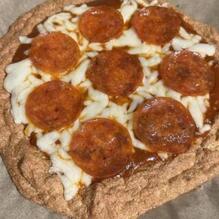 Tupperware -Pizza nube sin gluten